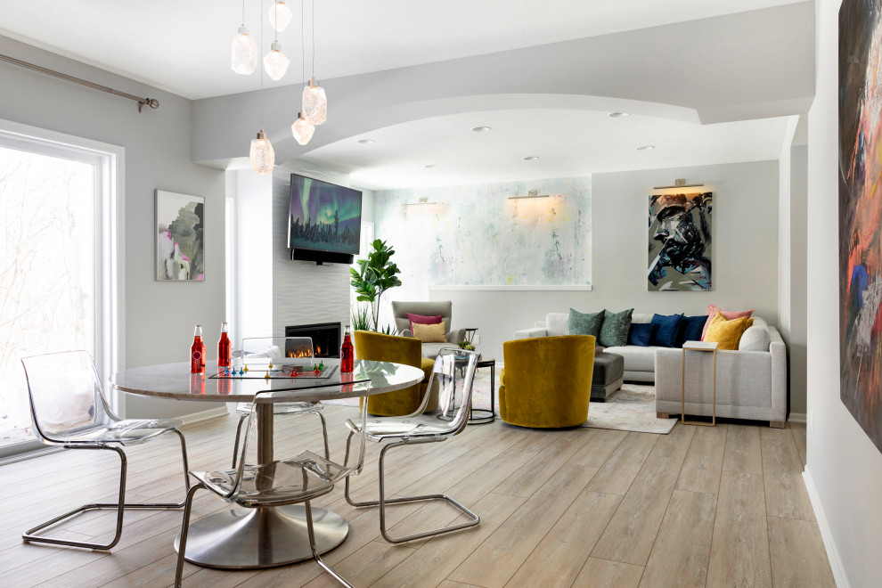 Good Vibes | Lower Level Remodel - Modern - Basement - Minneapolis - by ...