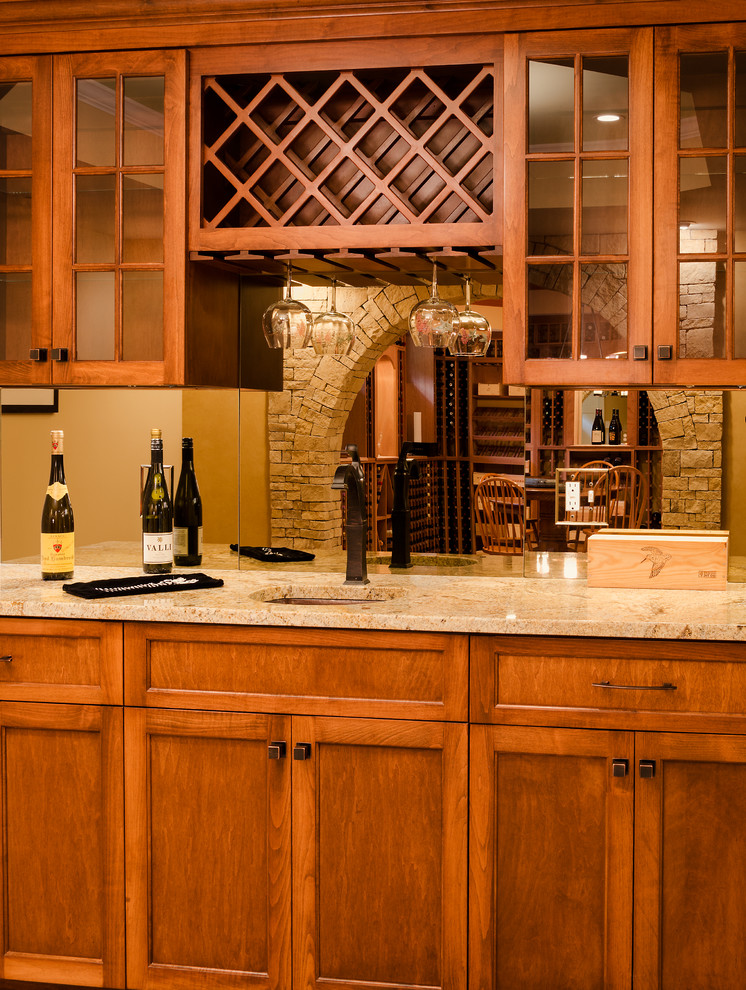 Grand Basement Remodel - Traditional - Basement - Richmond - by Lane ...