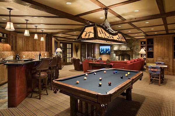 Granite Ridge Residence - Traditional - Basement - Jackson - by Ellis ...