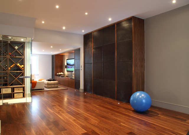 Great basement space below a Victorian terraced house in Clapham ...