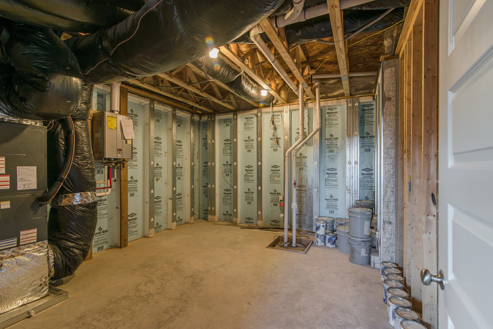 Greenside Multi-Level Living - Traditional - Basement - Nashville - by ...