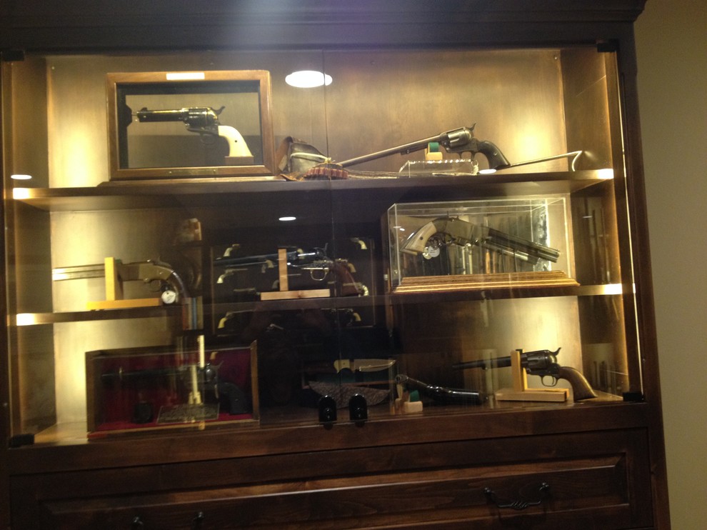 Gun Room - Traditional - Basement - Denver - by Enoch Choi Design ...