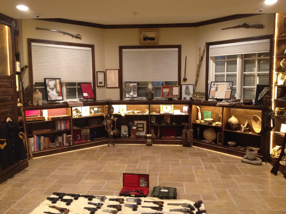 Gun Room - Traditional - Basement - Denver - by Enoch Choi Design ...