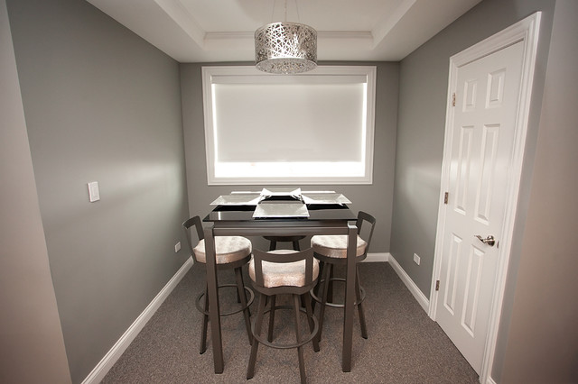 Hawthorn Woods Basement Design - Modern - Basement - Chicago - by ...