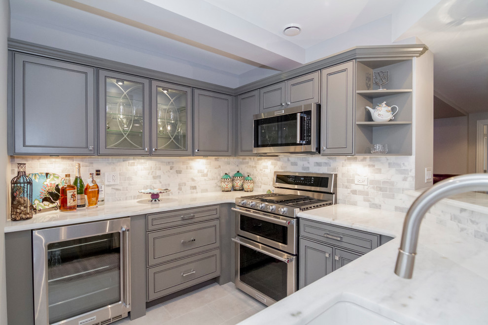 Hawthorn Woods - Transitional - Basement - Chicago - by Matrix Basement ...