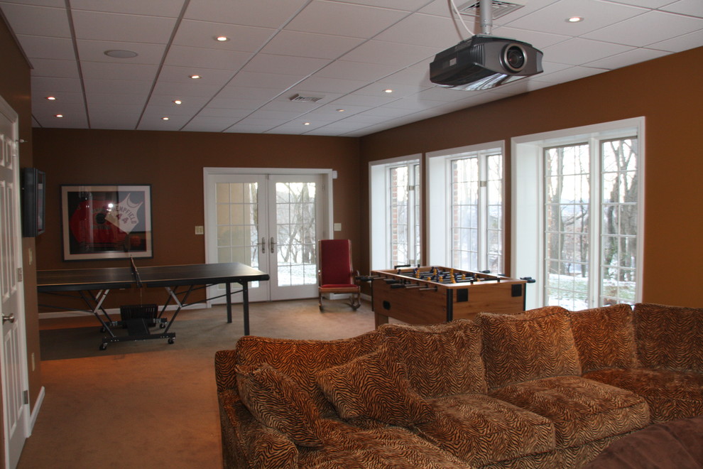 HCC BASEMENTS - Traditional - Basement - Philadelphia - by Hammerhead ...