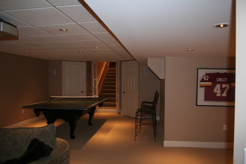 HCC BASEMENTS - Traditional - Basement - Philadelphia - by Hammerhead ...