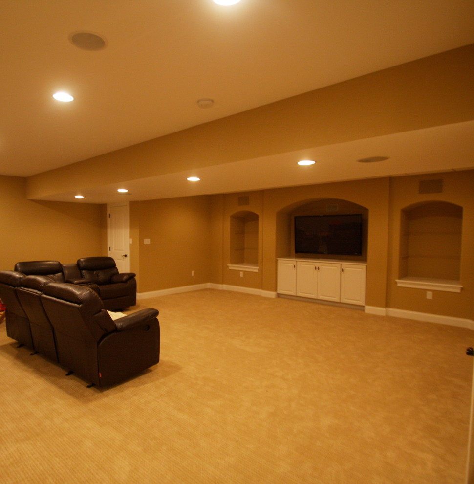 HCC BASEMENTS - Traditional - Basement - Philadelphia - by Hammerhead ...