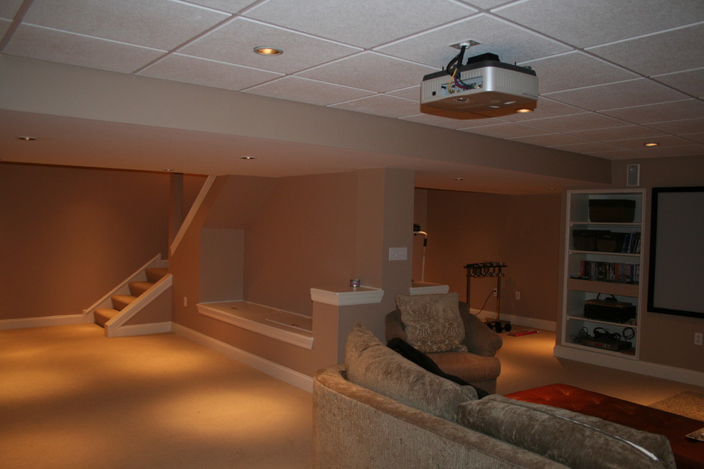 HCC BASEMENTS - Traditional - Basement - Philadelphia - by Hammerhead ...