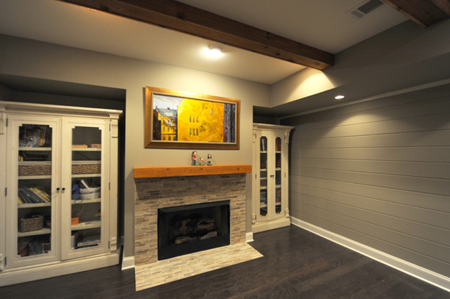 Heirloom Design Build: Modern Basement Renovation - Contemporary ...