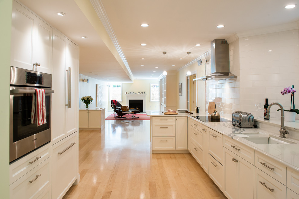 Hi Tech Basement Remodel - Transitional - Kitchen - Boston - by GMT ...