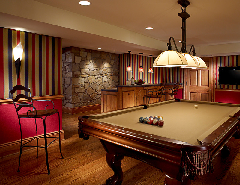 Historic Character / Modern Functionality - Traditional - Basement ...
