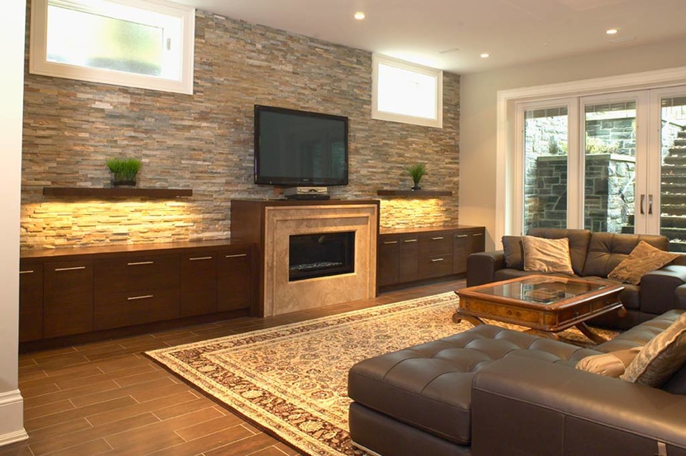 Hoggs Hollow Residence - Traditional - Basement - Toronto - by Coe ...