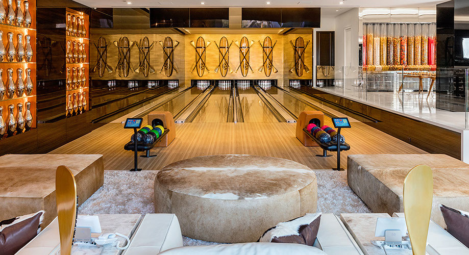 Home Bowling Alley Installations - Modern - Basement - Los Angeles - by ...