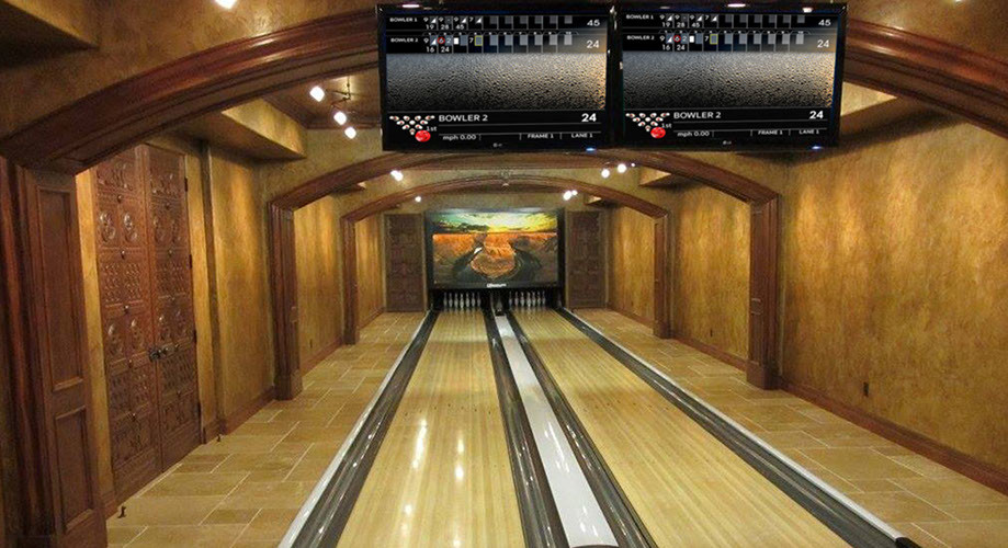 Home Bowling Alley Installations - Modern - Basement - Los Angeles - by ...