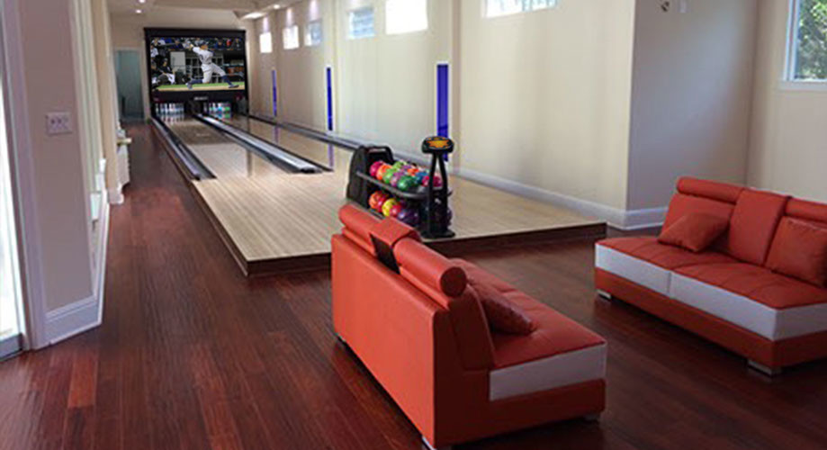 Home Bowling Alley Installations - Modern - Basement - Los Angeles - by ...