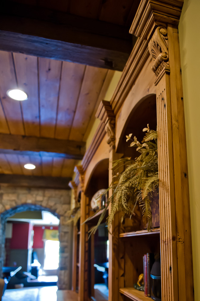 Hunting Lodge Basement - Rustic - Basement - Atlanta - by Ashley Taylor ...