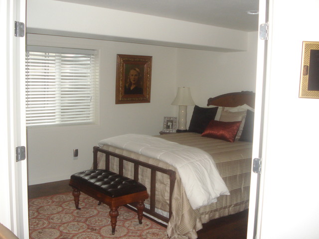 In-law suite & basement living - Traditional - Basement - Denver - by ...