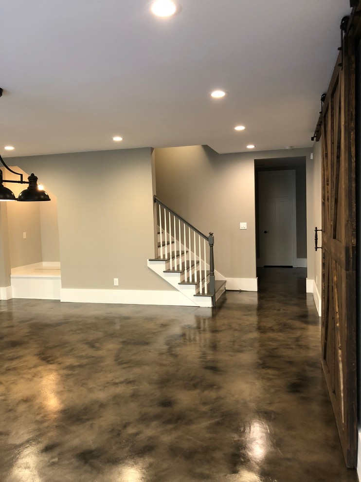 Industrial Basement - Basement - Atlanta - by BCM London Inc. | Houzz