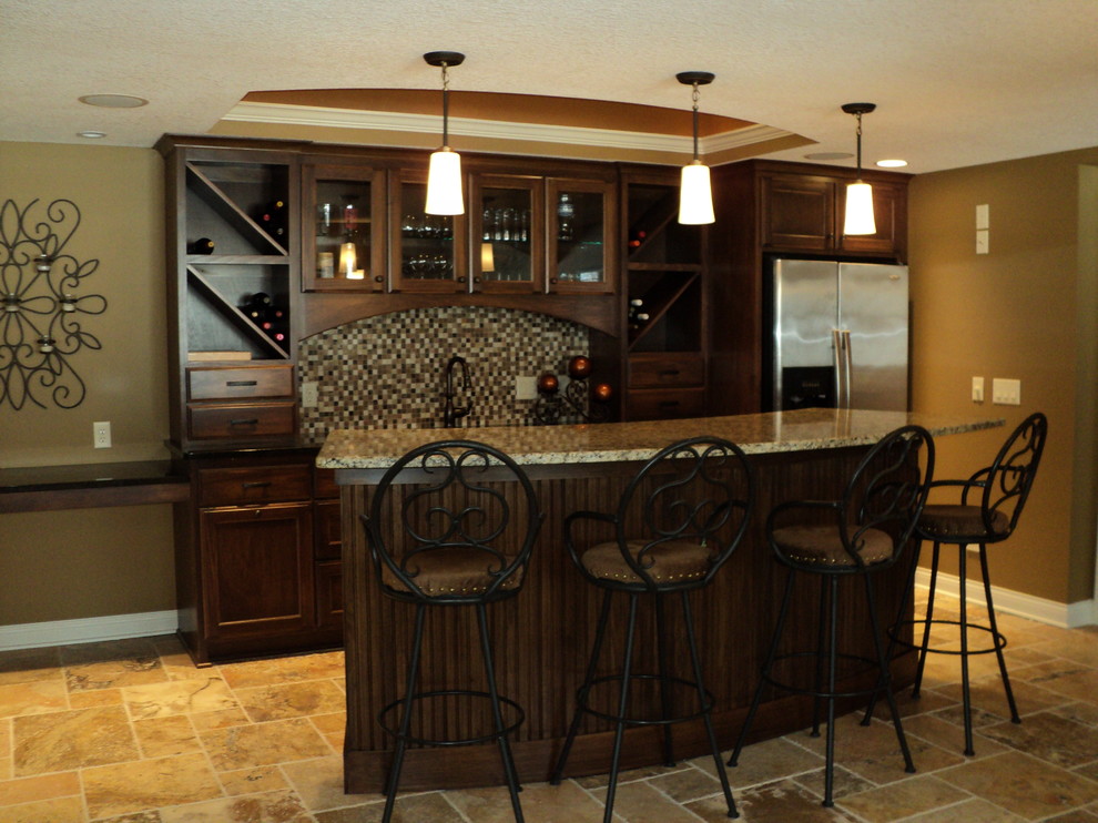 Basement Bar Ideas With Full Size Fridge - Openbasement