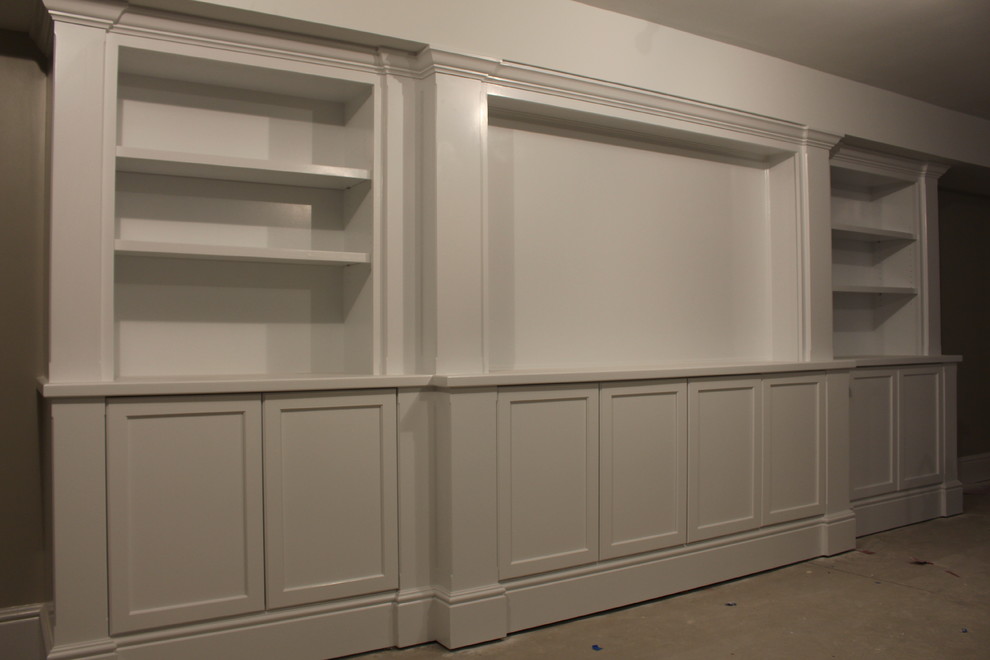 Interior Finish Carpentry - Traditional - Basement - Boston - by Custom ...