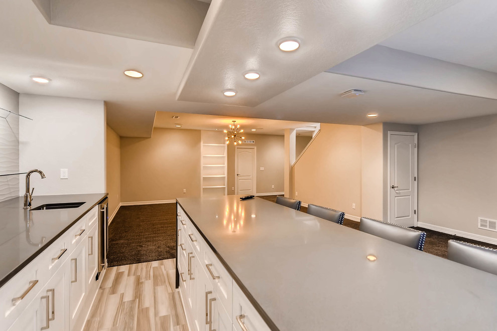 Isle Basement - Basement - Denver - by D&G Construction | Houzz