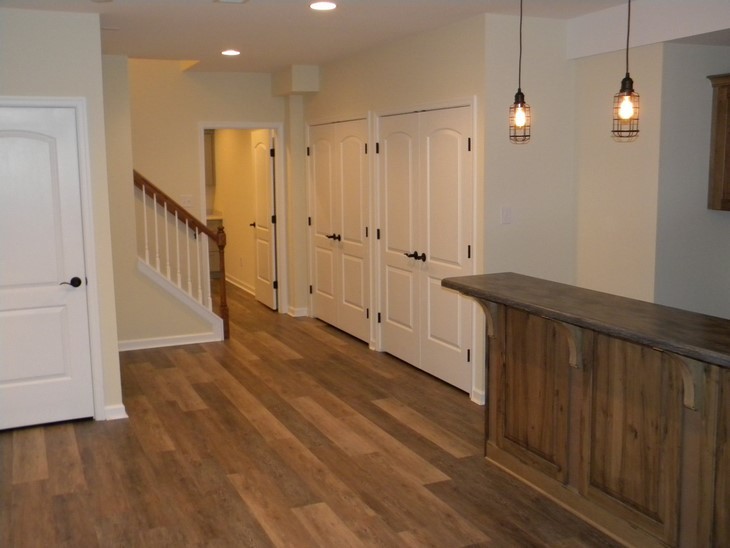 Kennett Square Basement - Modern - Basement - Philadelphia - by Elias ...