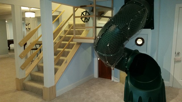 Kids Tube Slide - Tropical - Staircase - Other | Houzz UK