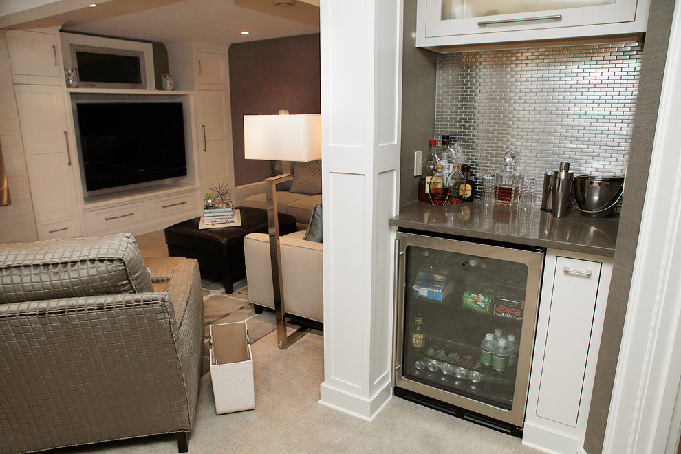 La Crosse Modern Renovation - Basement - Modern - Basement - Other - by J Company Design Studio ...