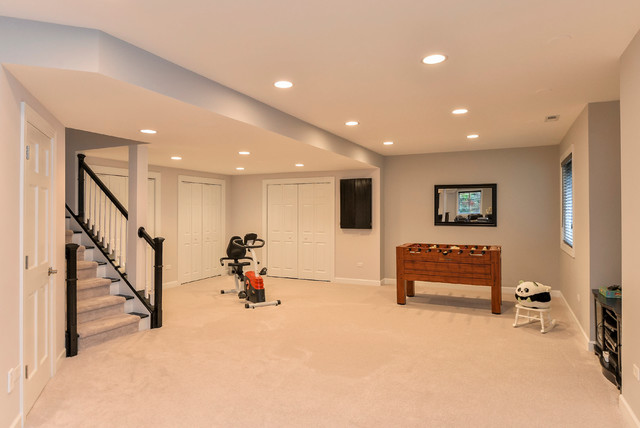 Lake Zurich - Modern - Basement - Chicago - by Matrix Basement Systems ...