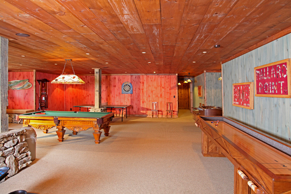 Lakeside Lodge - Traditional - Basement - Other - by Appalachian ...