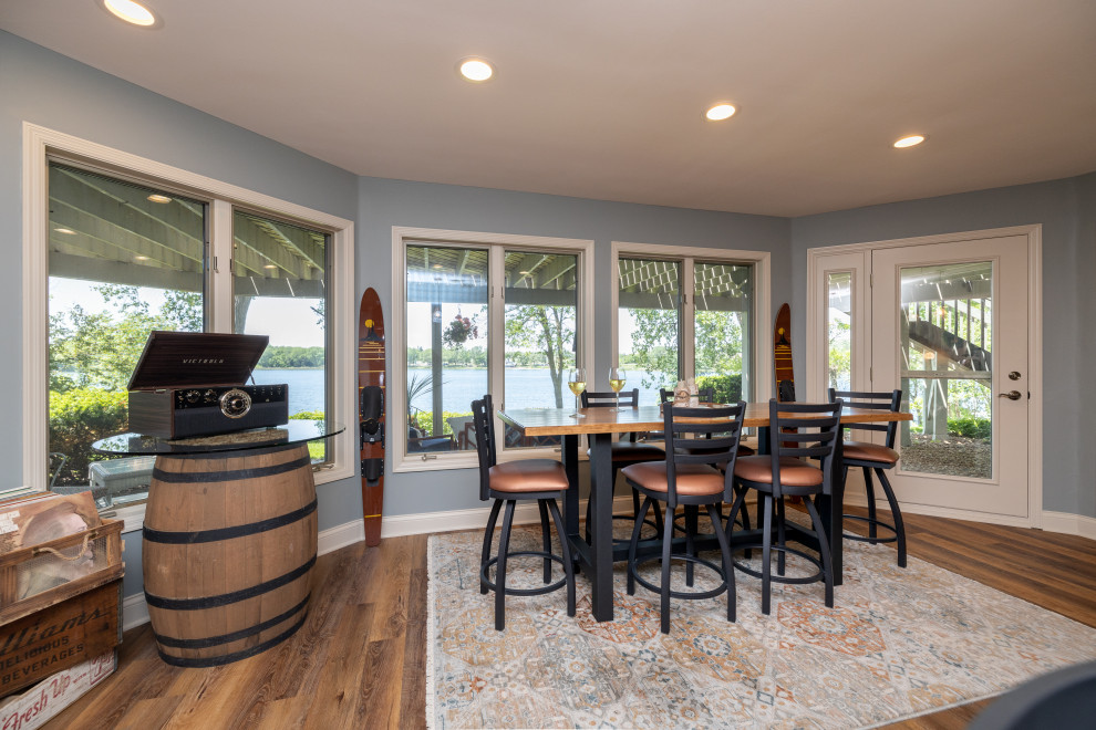 Lakeside Lower Level - Beach Style - Basement - Minneapolis - by ...