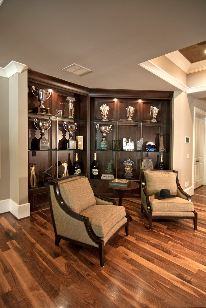 Lakeside Residence-Lower Level - Contemporary - Basement - Charlotte ...