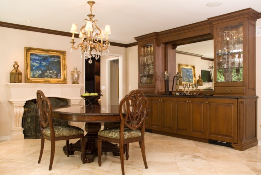 Large Scale Renovation to a Basement - Traditional - Dining Room ...