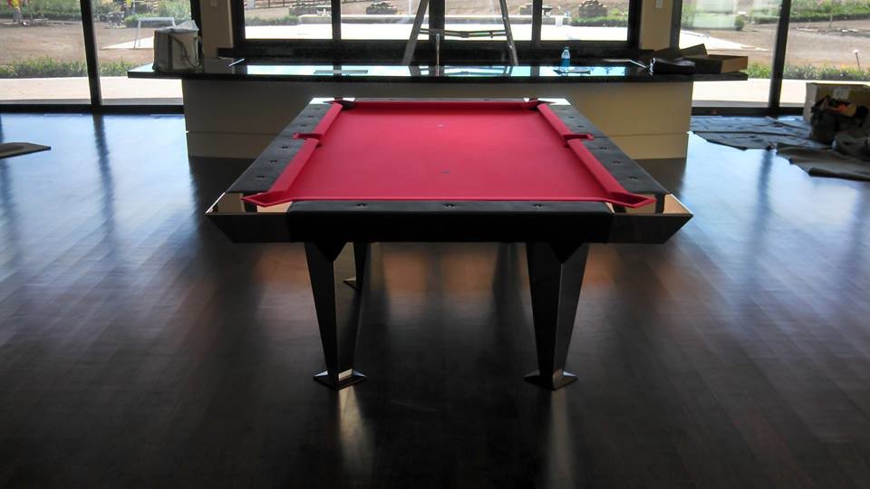 Leather Pool Tables by MITCHELL Pool Tables - Modern - Basement ...