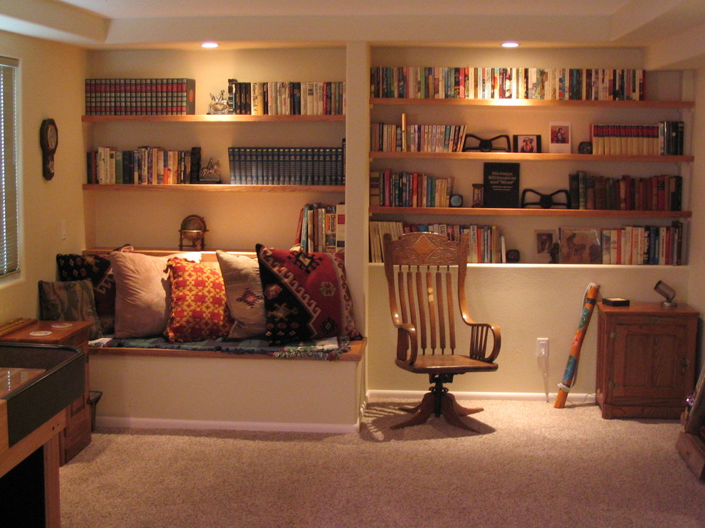 Lieb House - Traditional - Basement - Denver - by CARLSON Design ...