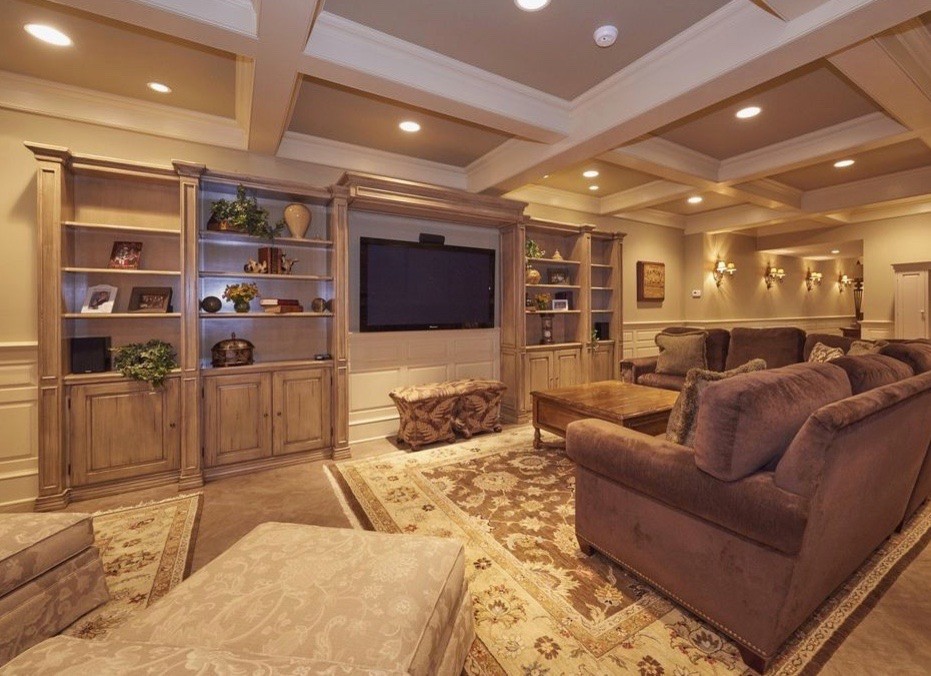 Living in Luxury - Traditional - Basement - New York - by Evenflow ...