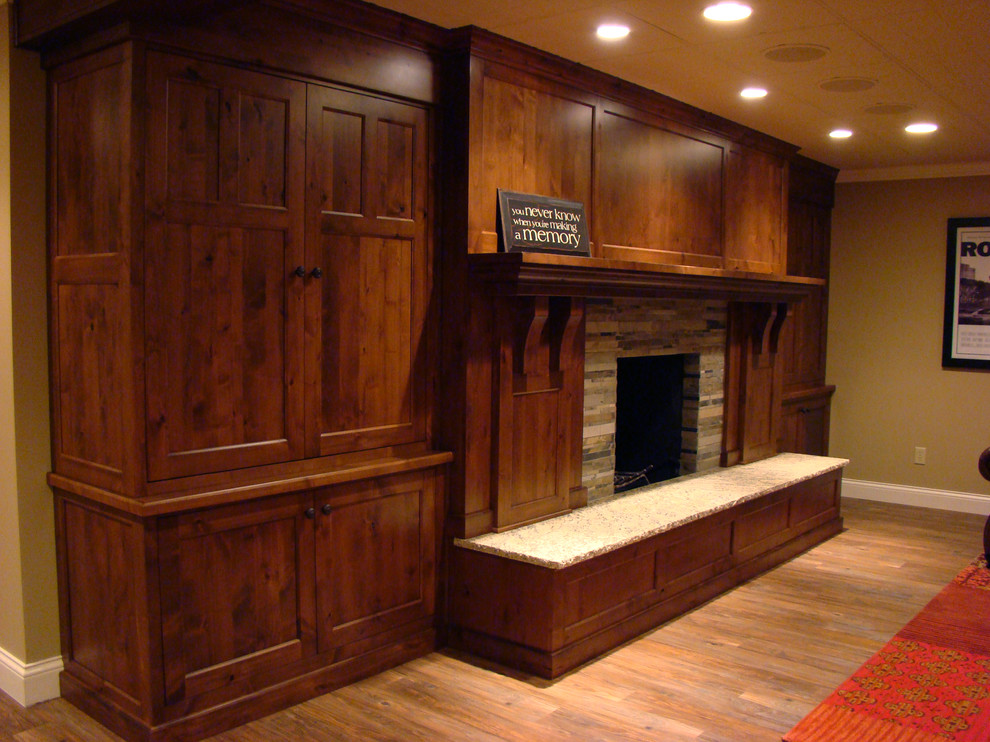 Living Room - Traditional - Basement - Indianapolis - by Shamrock ...
