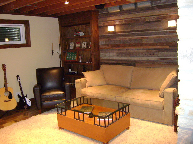 Lower Level Build-Out - Lexington Drive, Lake Forest, IL - Transitional ...