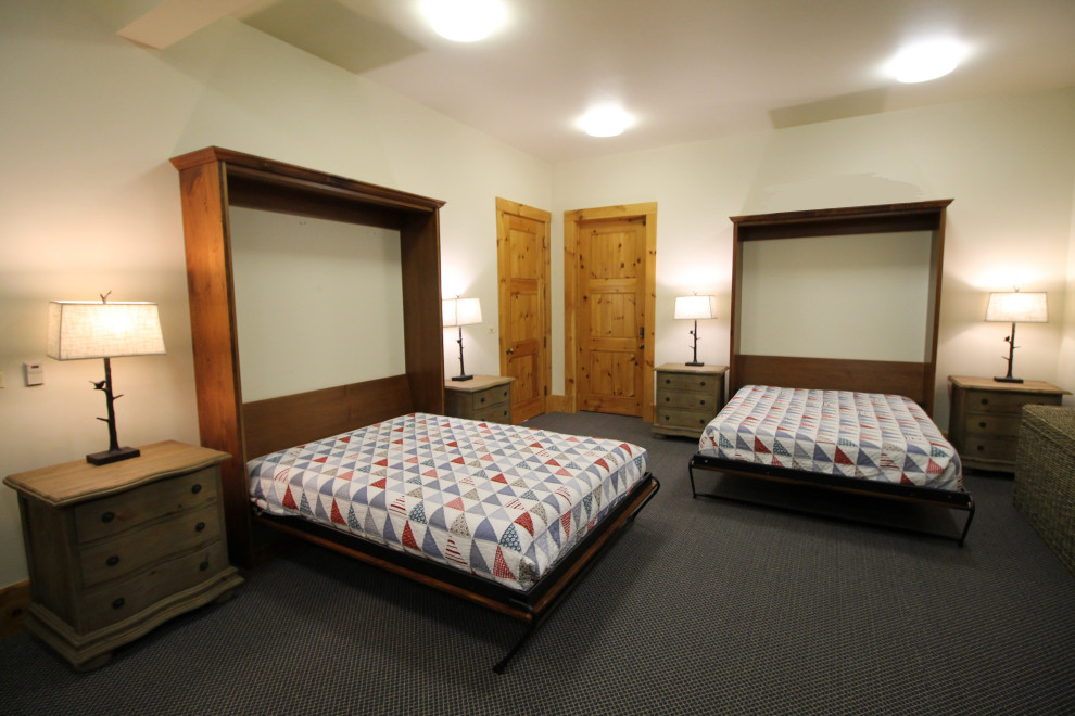 Luxurious Log Cabin - Rustic - Basement - Grand Rapids - by Debra ...