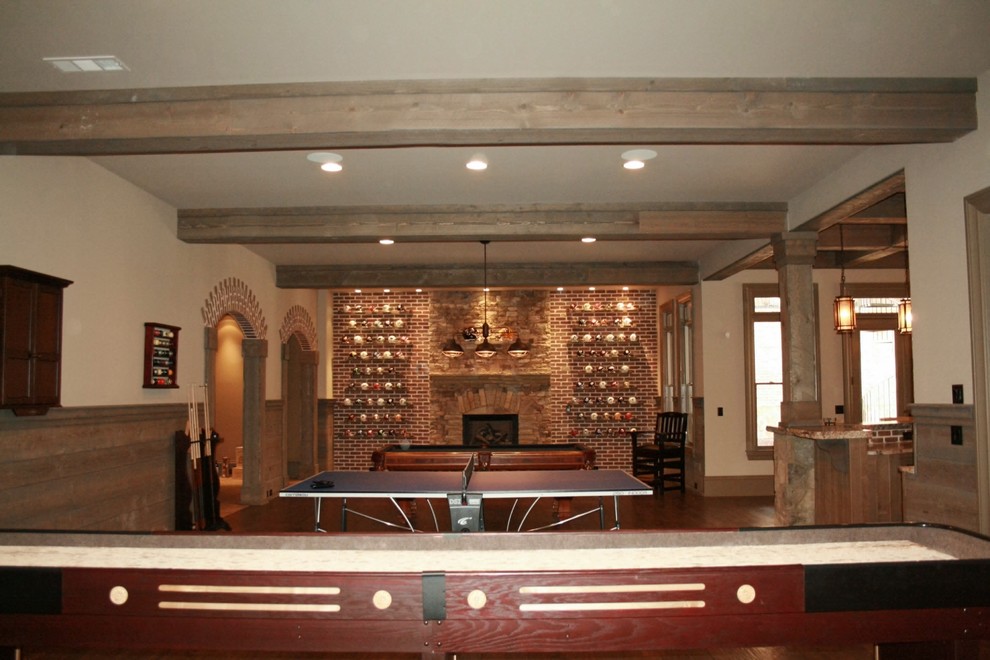Luxury Basements - Traditional - Basement - Atlanta - by Alex Custom ...