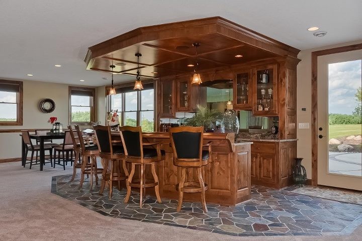Luxury Home - Basement - Minneapolis - by Kathie Karsnia Interiors | Houzz