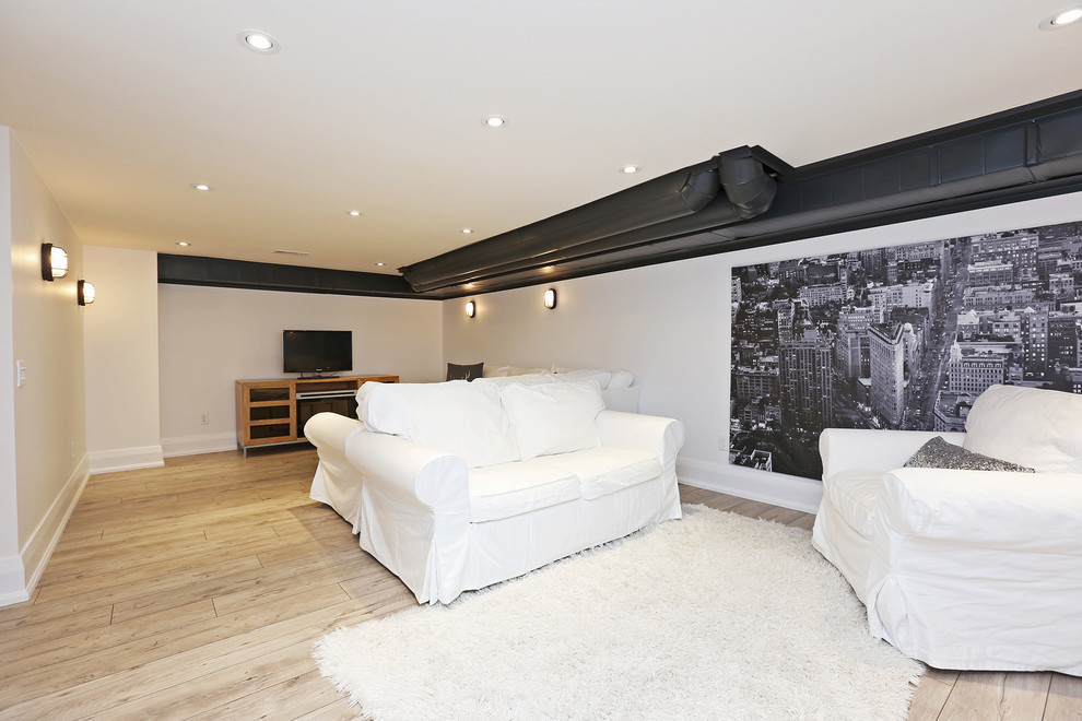 Lyall - Scandinavian - Basement - Toronto - by Homegirl Renovation ...