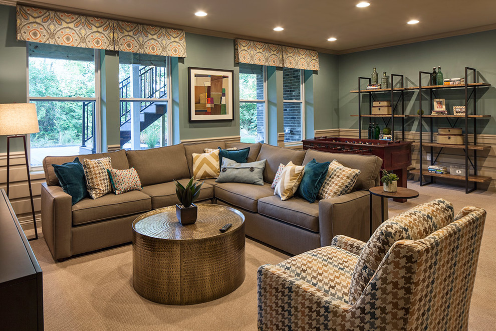 M/I Homes of Cincinnati: Carriage Hill - Serenity Model - Basement ...
