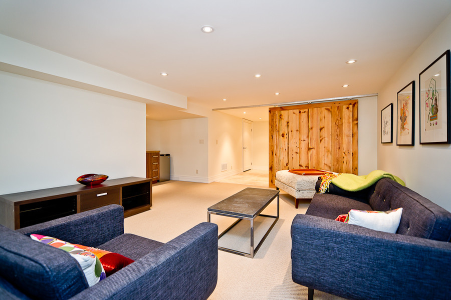 Madison Avenue Mansion - Contemporary - Basement - Toronto - by ...