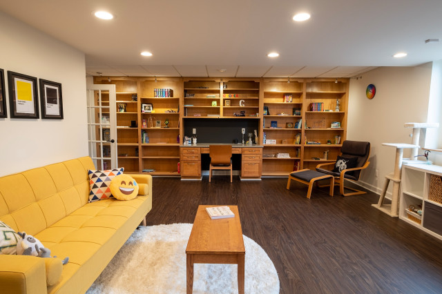 Merlin Way Interior Remodel - Modern - Basement - Detroit - by Adaptive ...