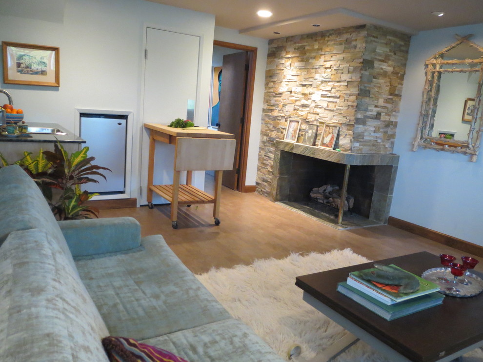 Midcentury Home Basement Remodel - Midcentury - Basement - Seattle - by ...