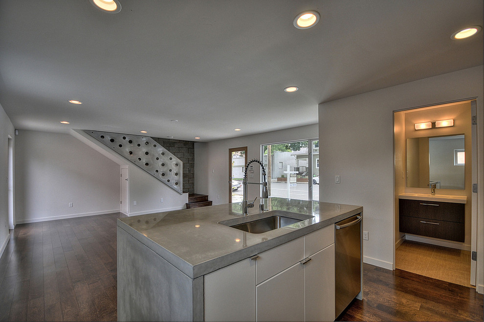 Midtown Block Residence - Contemporary - Basement - Sacramento - by ...