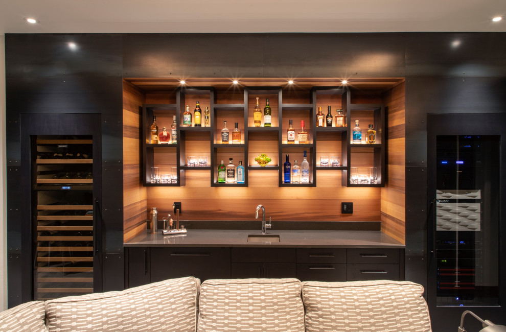 Midwest Modern - Basement - Other - by Kitchens by Eileen | Houzz