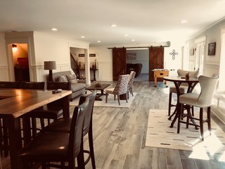 Milton-Basement Finishing - Modern - Basement - Atlanta - by Yanover ...